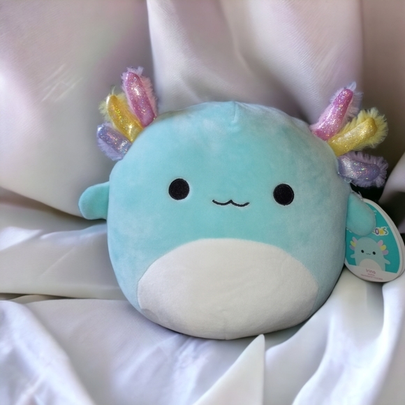 Squishmallows | Toys | Irina The Axolotl Light Blue 8 Squishmallow ...